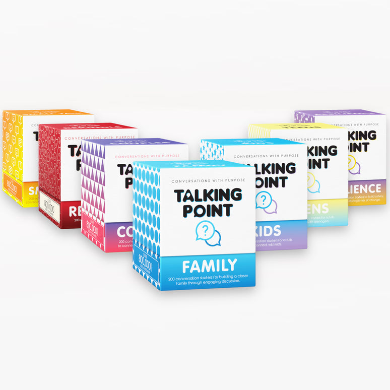 Talking Point Cards | Conversation starter cards for everyone