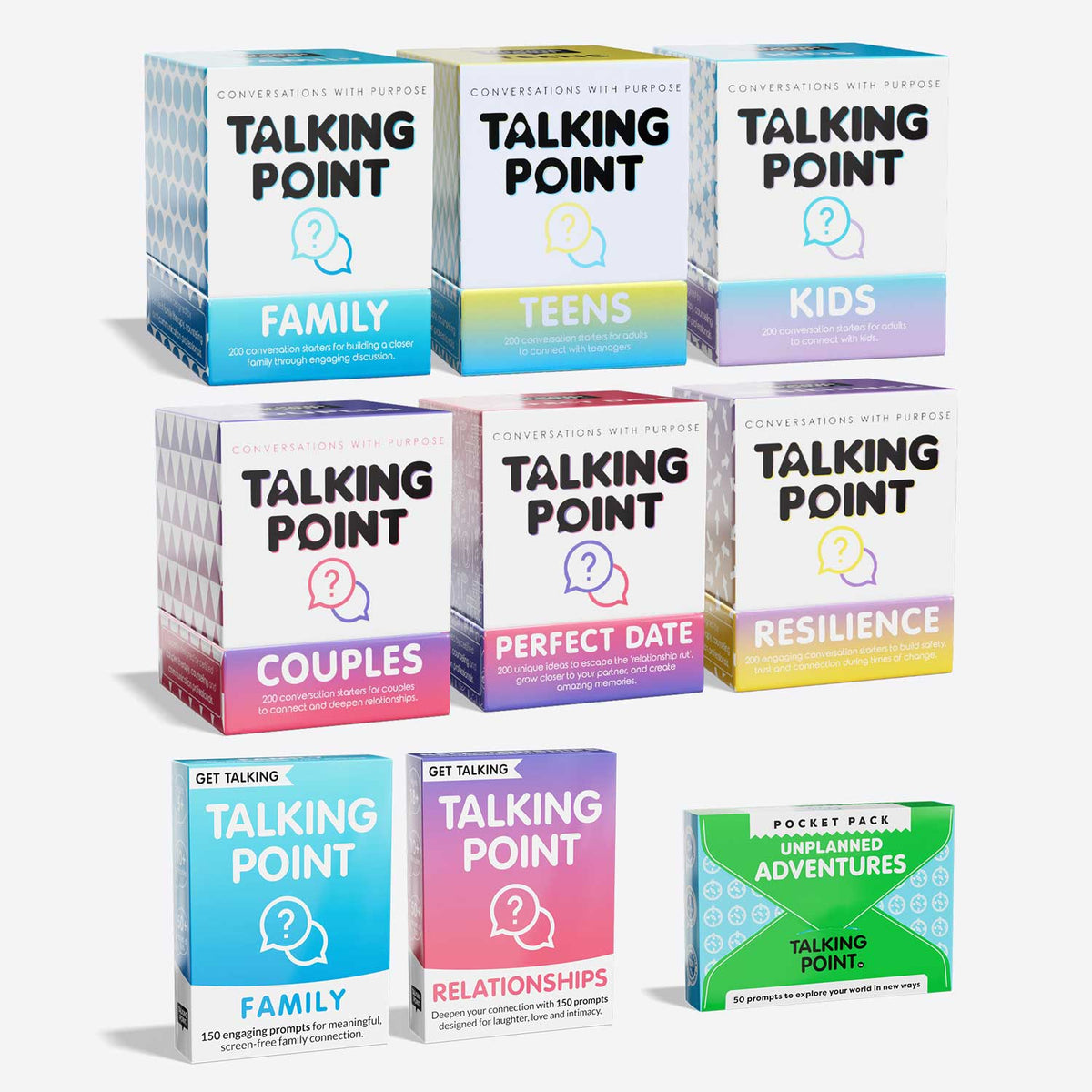 Save 15% on Conversation Starter Cards Bundles | Talking Point Cards