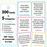 200 Teens Talking Cards Game Prompts | Connect, Share, and Grow ...