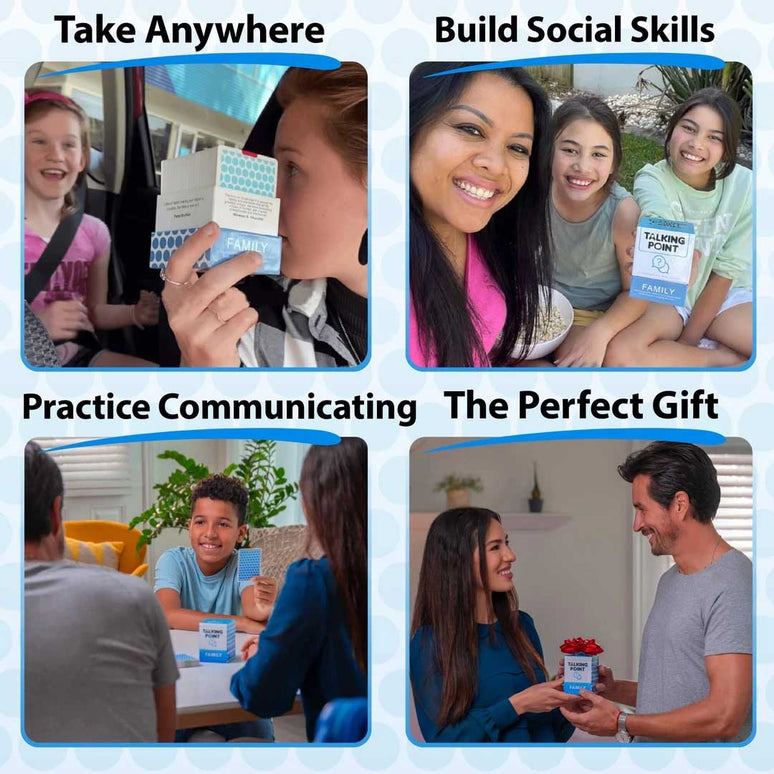 200 Family Conversation Cards | Talking Point Cards
