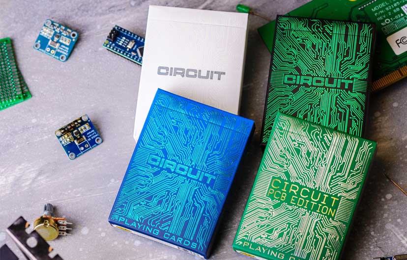 Circuit Playing Cards for Tech-Lovers | Talking Point Cards