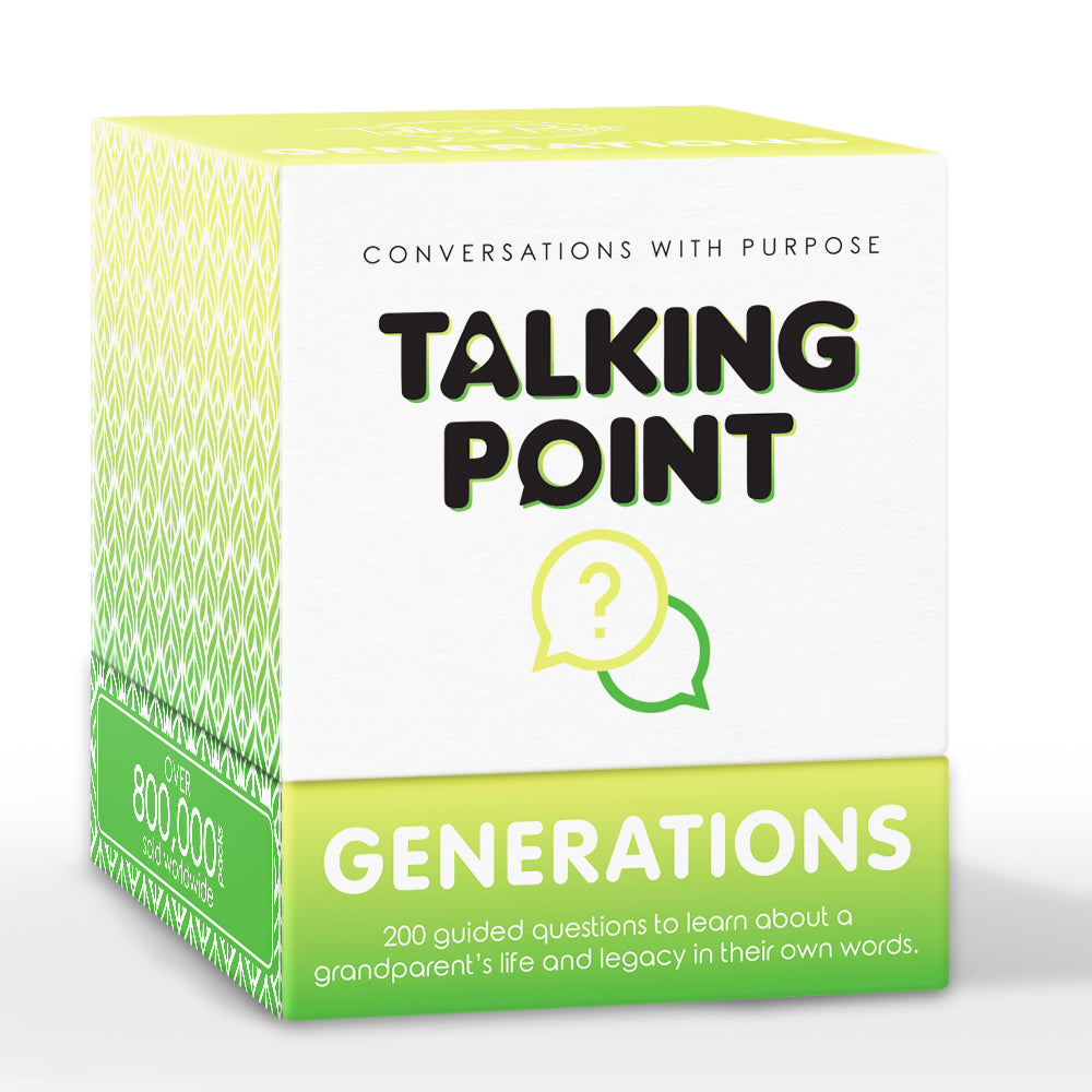 Talking Point Cards | Conversation starter cards for everyone